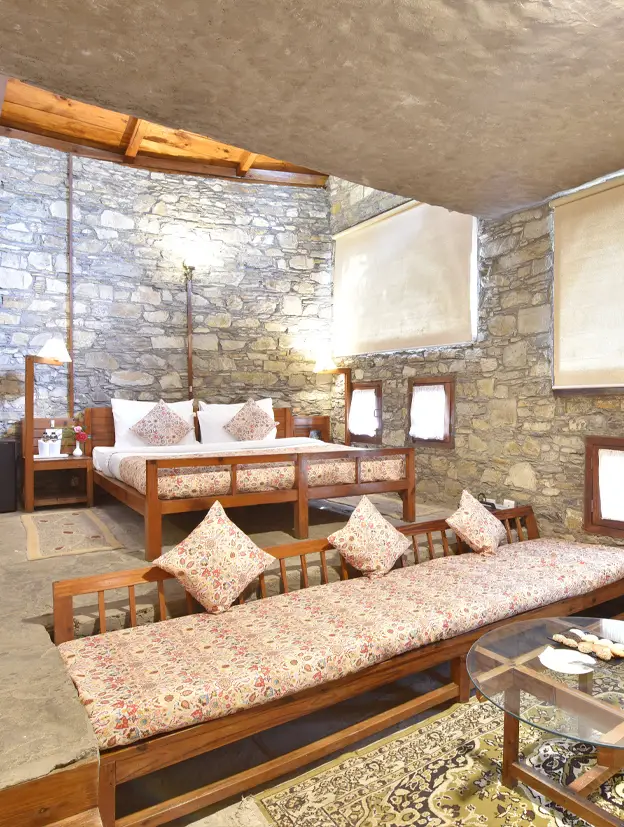 Luxurious Pent House at Monolith Resort Bhimtal | Tiaraa Hotels